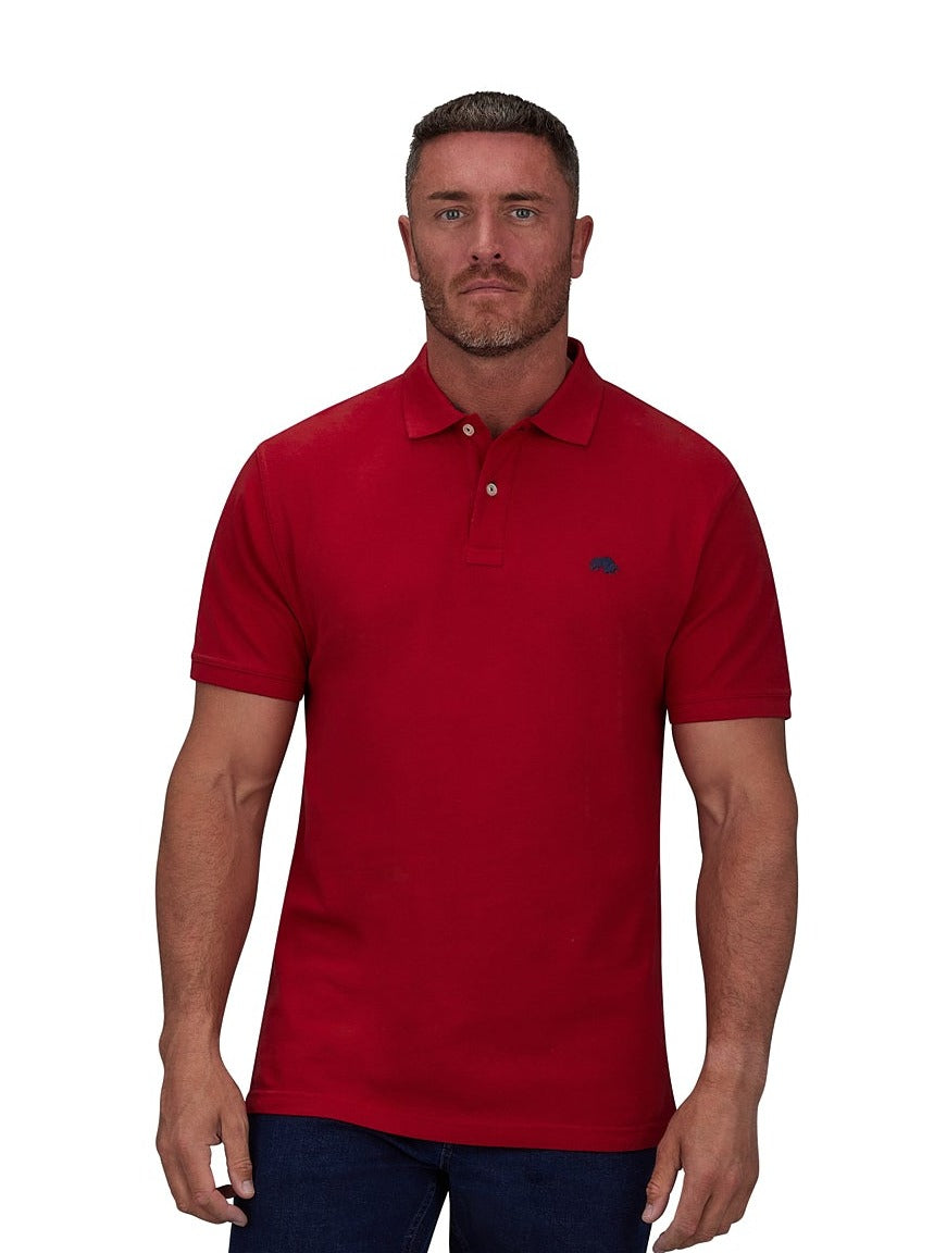 Classic Organic Polo - Red – Raging Bull Clothing